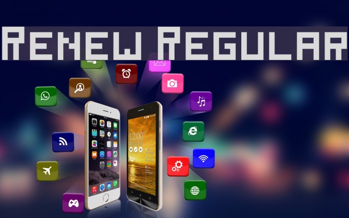 Renew Regular Font - FFonts.net