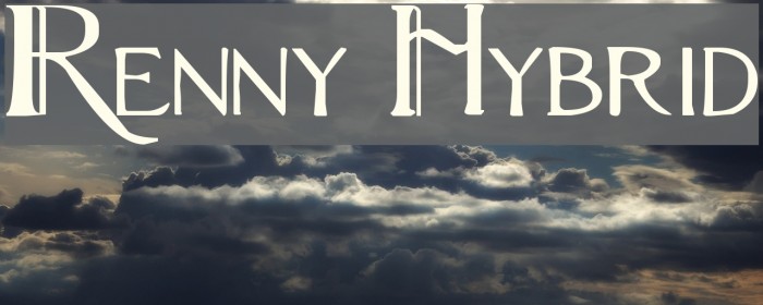 Renny Hybrid Font - FFonts.net