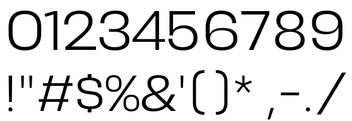 Resolve Sans Light Font - FFonts.net