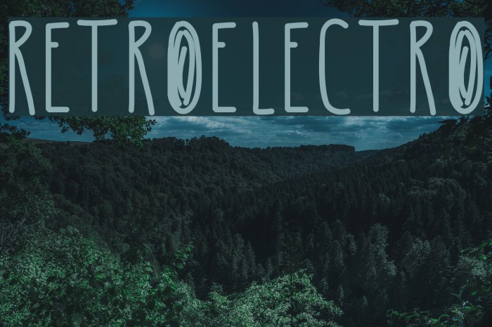 RetroElectro Font - FFonts.net