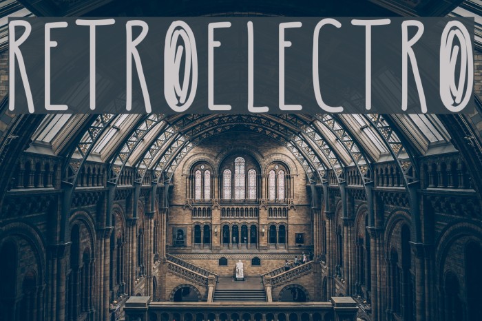 RetroElectro Font - FFonts.net