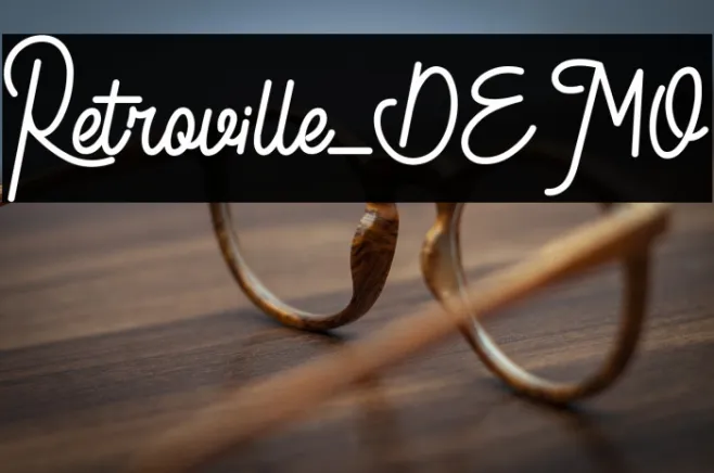 Retroville_DEMO Font | Free Download (TTF/OTF) | FFonts.net