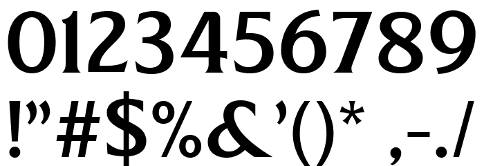 Revans-Medium Font - FFonts.net