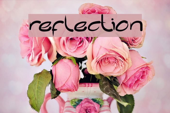 reflection Font - FFonts.net