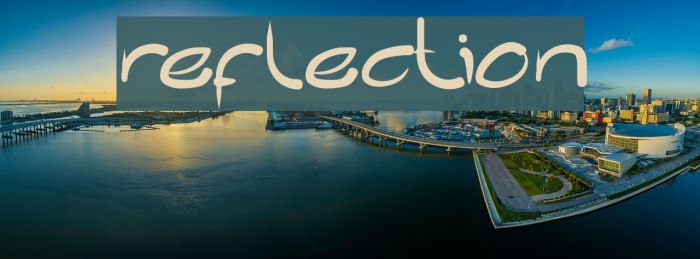 reflection Font - FFonts.net