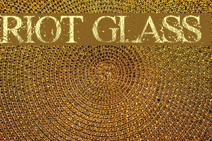 RIOT GLASS Font - FFonts.net