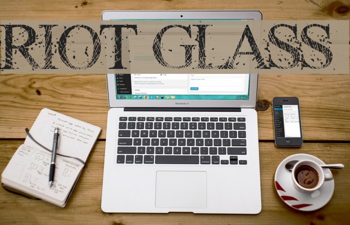 RIOT GLASS Font - FFonts.net
