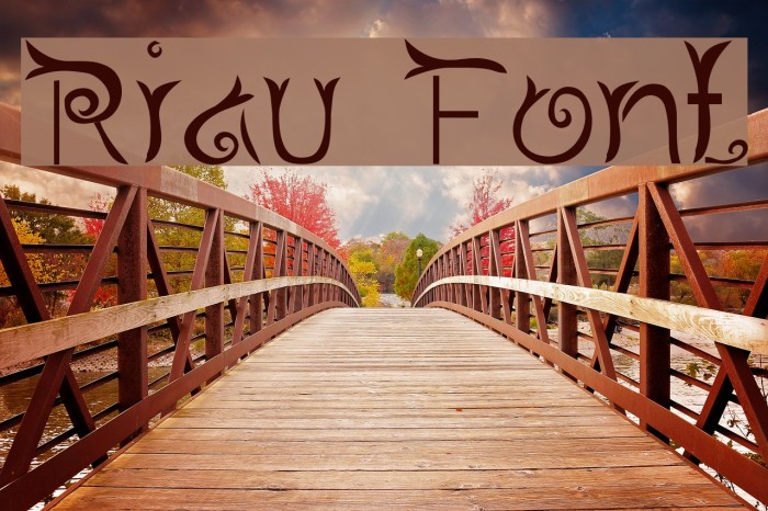 Riau Font - FFonts.net