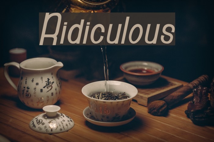 Ridiculous Font - FFonts.net