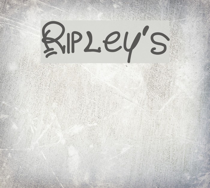 Ripley's Font - FFonts.net
