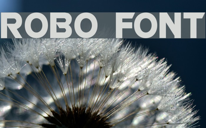 ROBO Font - FFonts.net