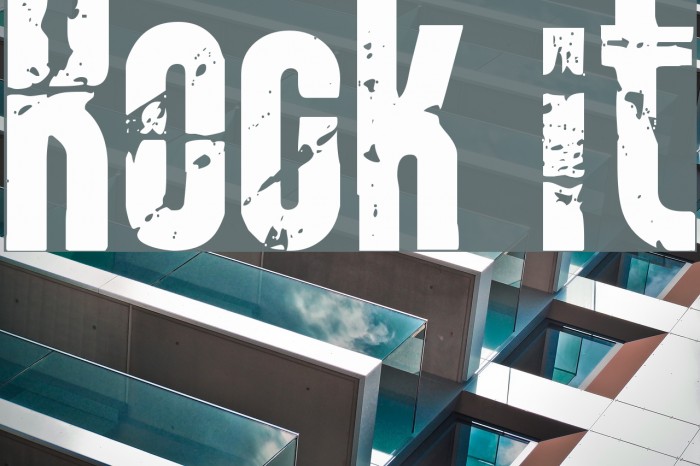 Rock it Font - FFonts.net