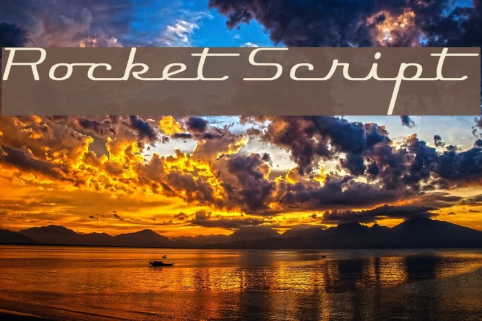 Rocket Script Font - FFonts.net