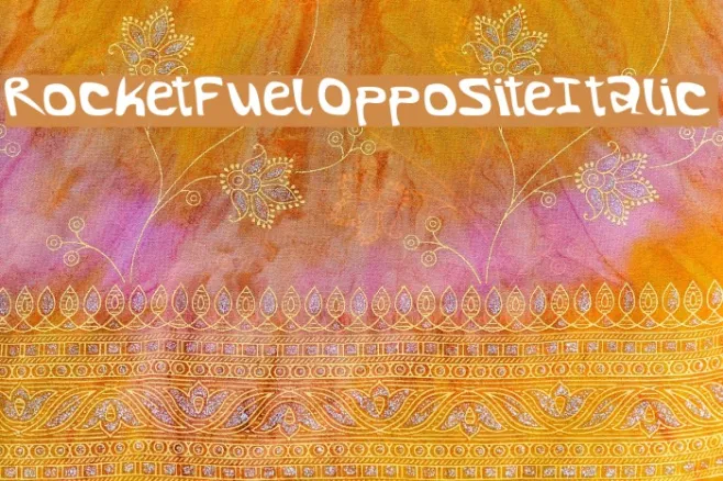 RocketFuel OppositeItalic Font | Free Download (TTF/OTF) | FFonts.net
