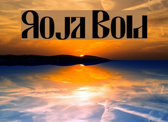 Roja Bold Font - FFonts.net