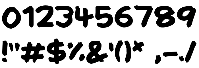 Rough Brush Font - FFonts.net