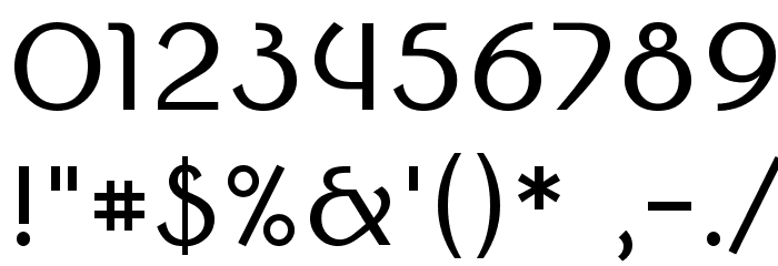 Round Style Simple Font - FFonts.net