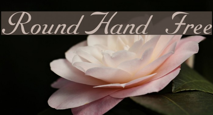 RoundHand Free Font - FFonts.net