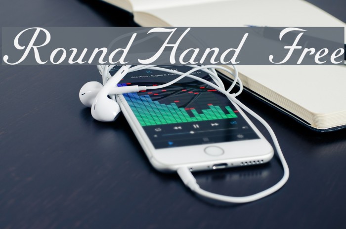 RoundHand Free Font - FFonts.net