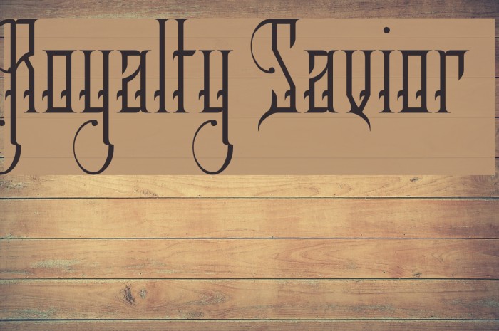 Royalty Savior Font - FFonts.net