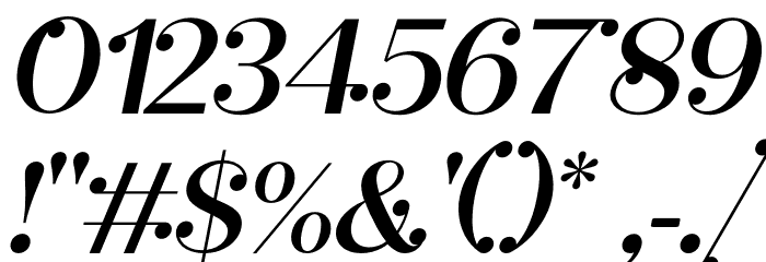 Safira Italic Font - FFonts.net