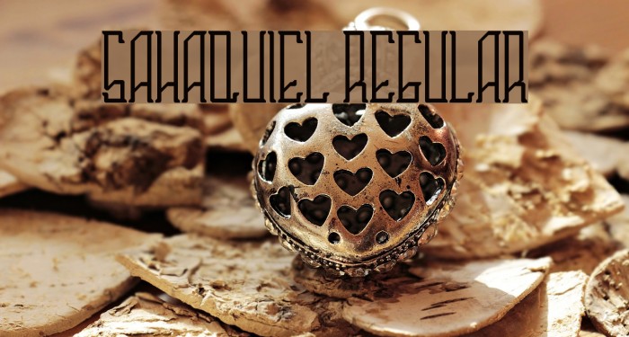 Sahaquiel Regular Font - FFonts.net