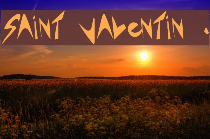 Saint Valentin 1.3 Font - FFonts.net