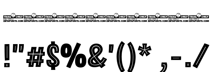 Salad Trial Inline Font - FFonts.net