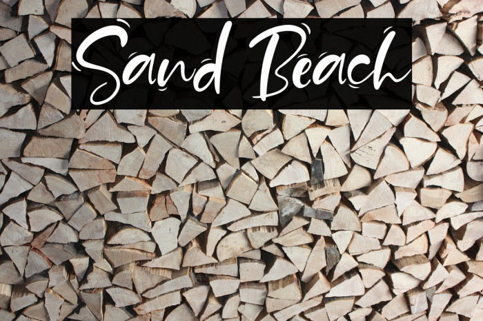 Sand Beach Font - FFonts.net