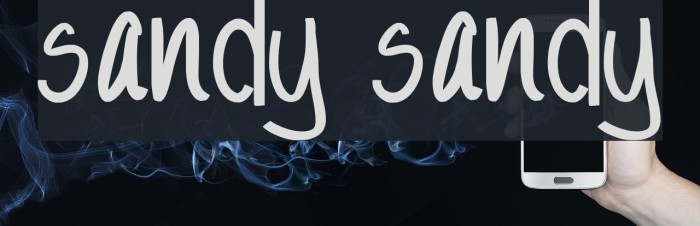 Sandy Sandy Font - FFonts.net