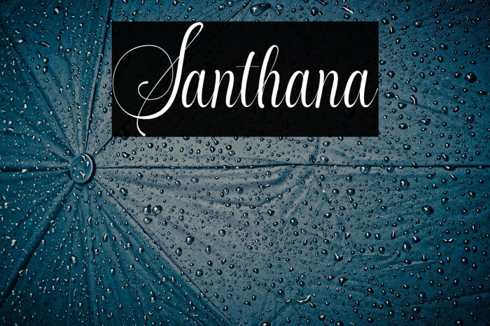 Santhana Font - FFonts.net