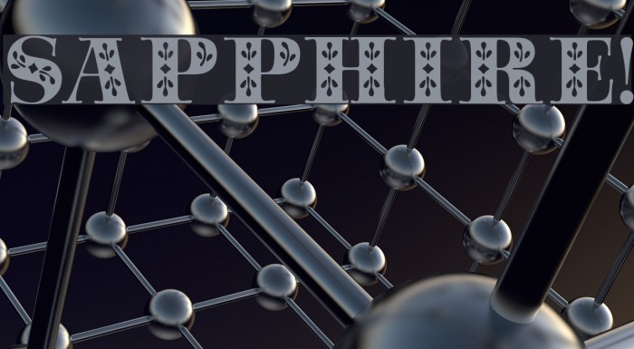 Sapphire! Font - FFonts.net