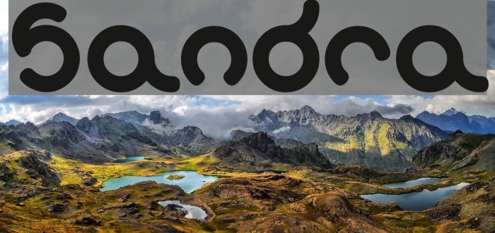 sandra Font - FFonts.net