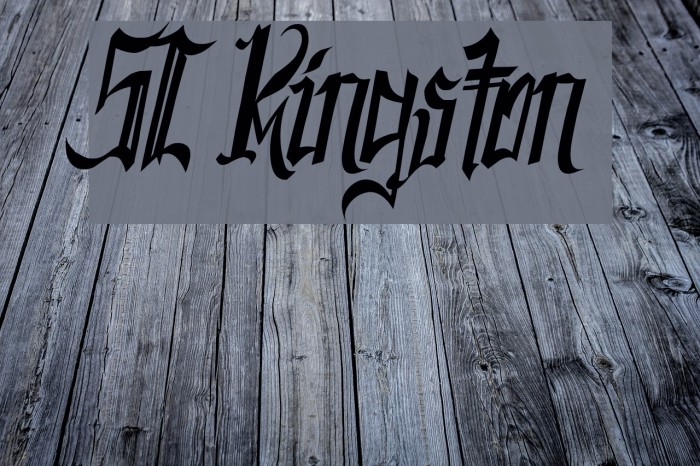 SC Kingston Font - FFonts.net