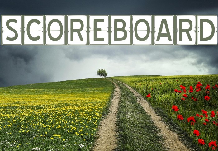 SCOREBOARD Font - FFonts.net