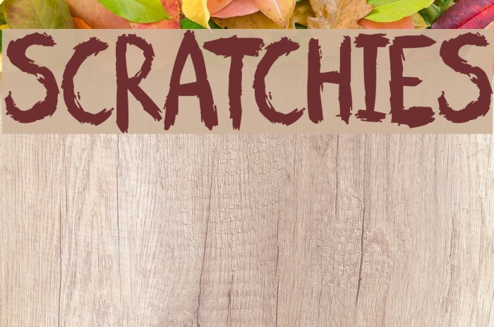Scratchies Font - FFonts.net