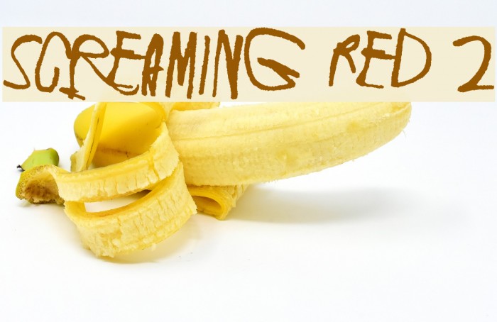 Screaming Red 2 Font - FFonts.net