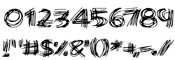 Scribble Lines Font - FFonts.net