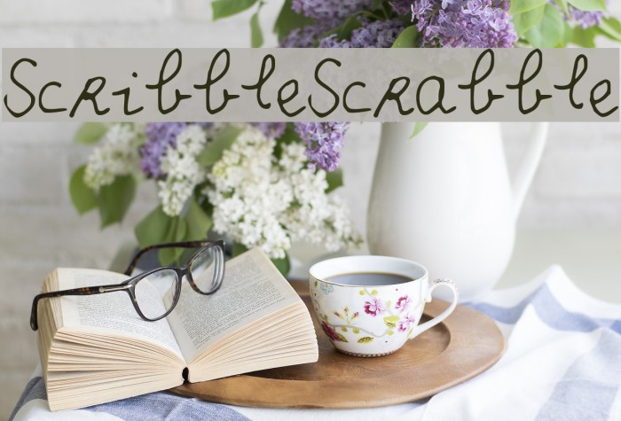 Scribble_Scrabble Font - FFonts.net