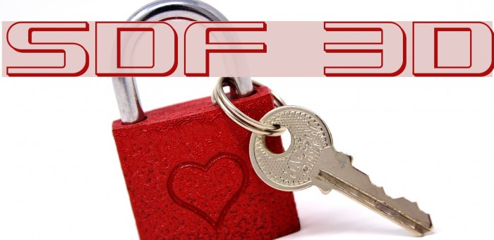 SDF 3D Font - FFonts.net