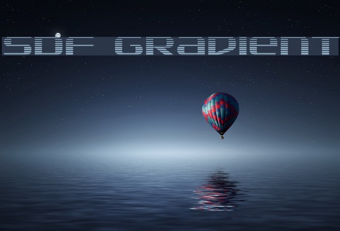 SDF Gradient Font - FFonts.net