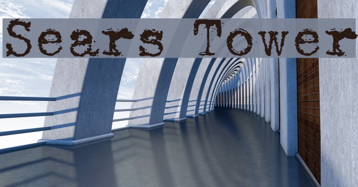 Sears Tower Font - FFonts.net