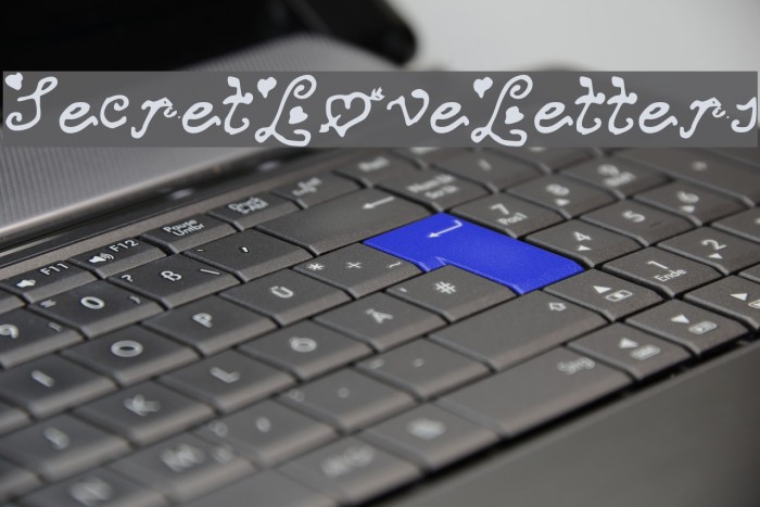 SecretLoveLetters Font - FFonts.net