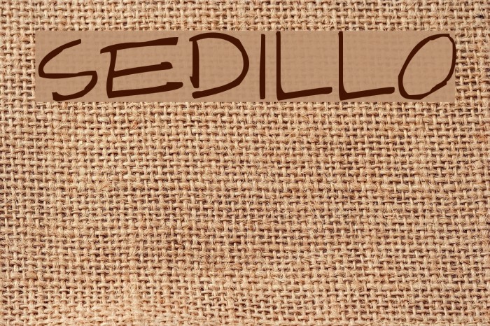 Sedillo Font - FFonts.net