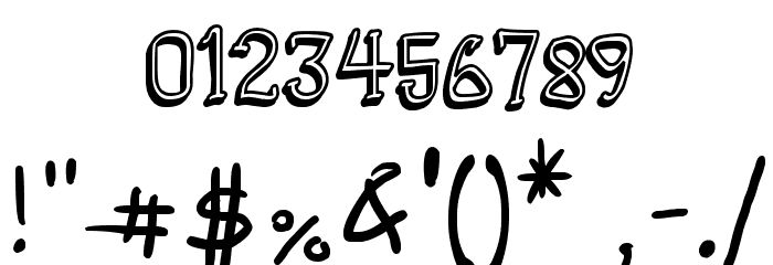 Semi Cursive Gut Font - FFonts.net