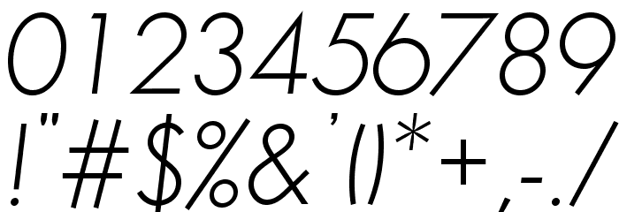 Semplicita-LightItalic Font - FFonts.net