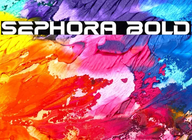 Sephora Bold Font | Free Download (TTF/OTF) | FFonts.net