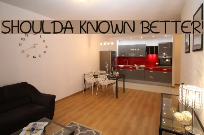 Shoulda Known Better! Font | Free Download (TTF/OTF) | FFont