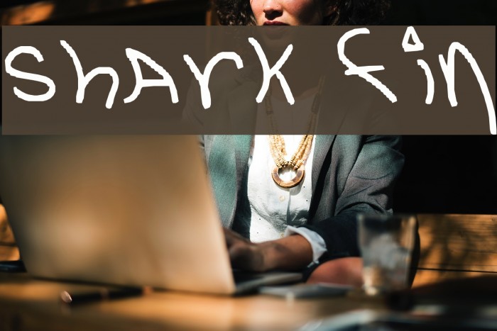 shark fin Font - FFonts.net