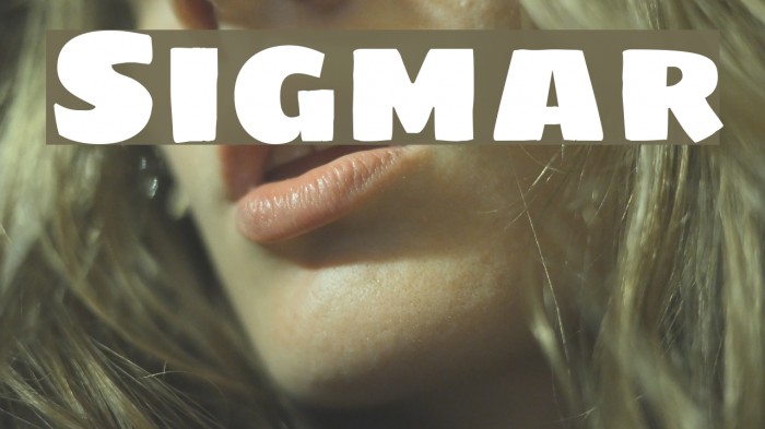 Sigmar Font - FFonts.net
